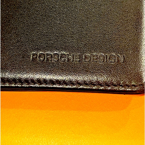 Porsche Design | Accessories | Porsche Design Large Black Leather ...